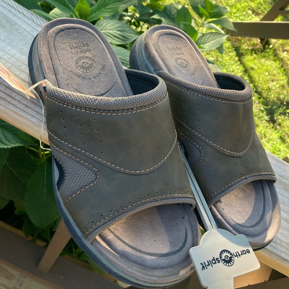 Earth Spirit | Shoes | Nwt Earth Spirit Mens Landon Slide Sandals ...
